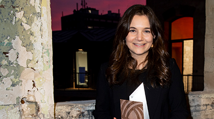 Caroline Schinle gewinnt wichtigen Nachwuchspreis für innovative Ideen